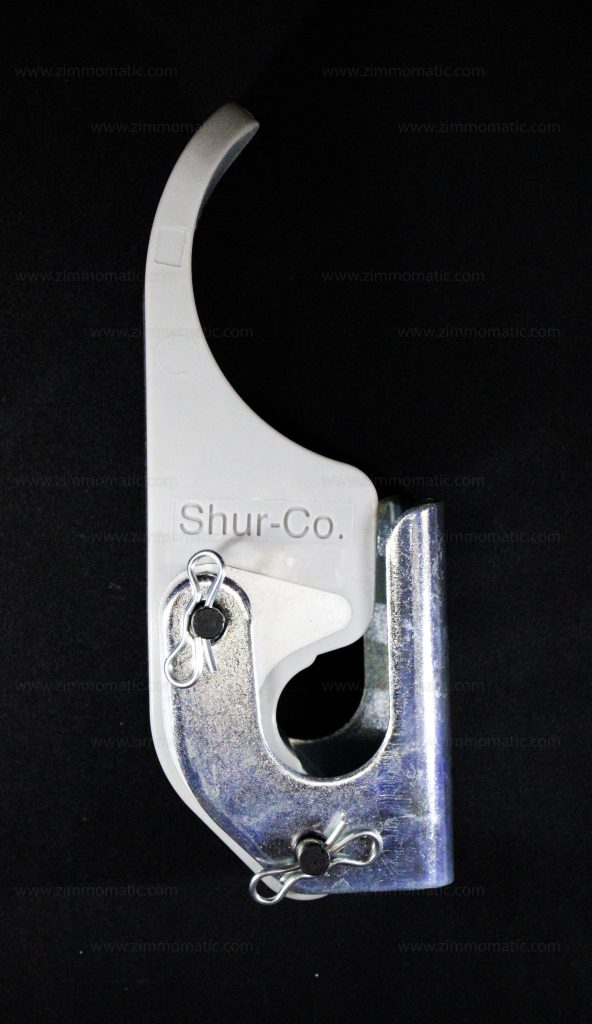 Standard easy off flexible tarp stop assembly