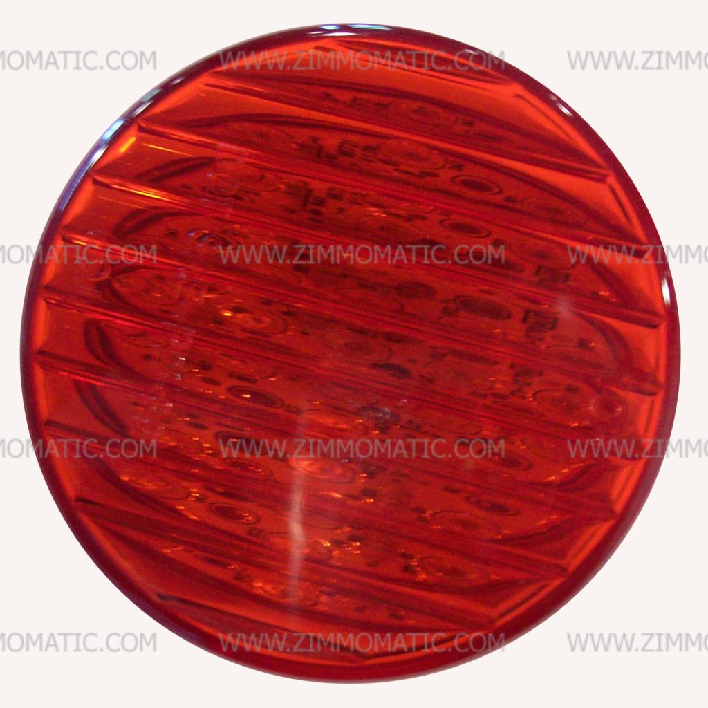 light, 2½ inch red LED, used for clearance or marker lights