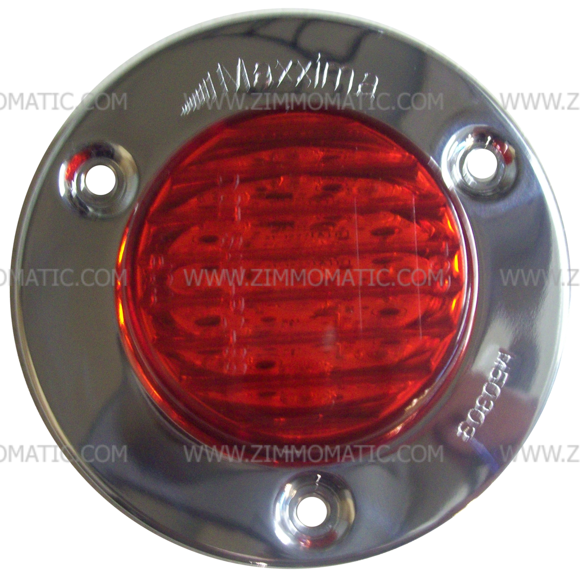 light, 2½ inch red LED, used for clearance or marker lights