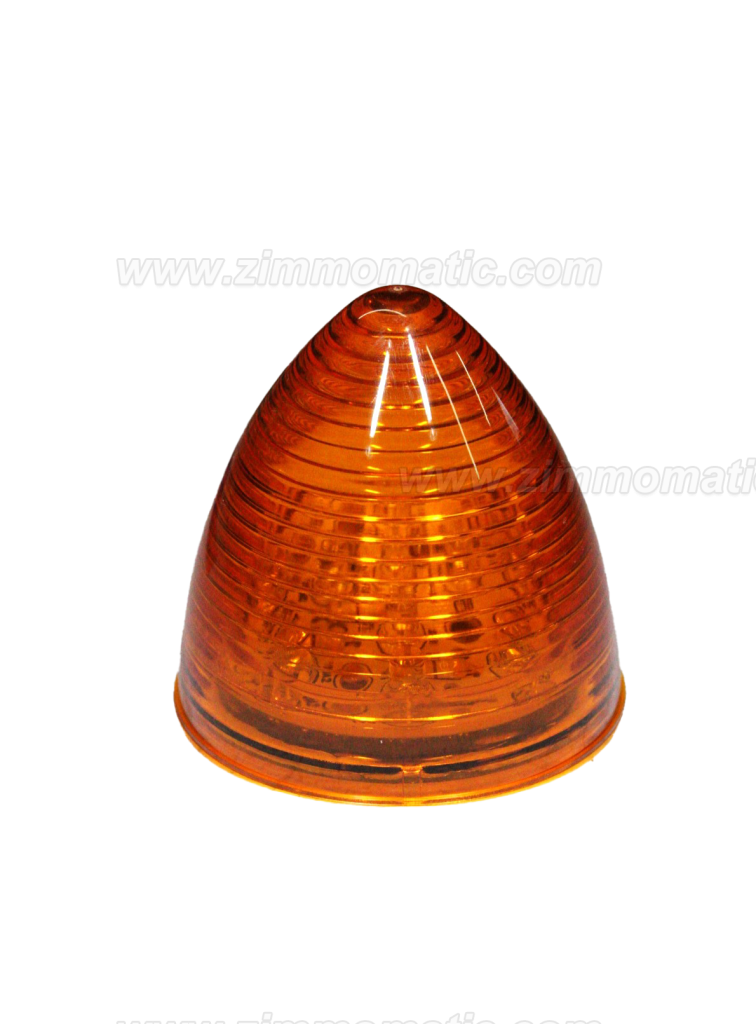 cone light, 2½ inch amber, led marker or clearance light