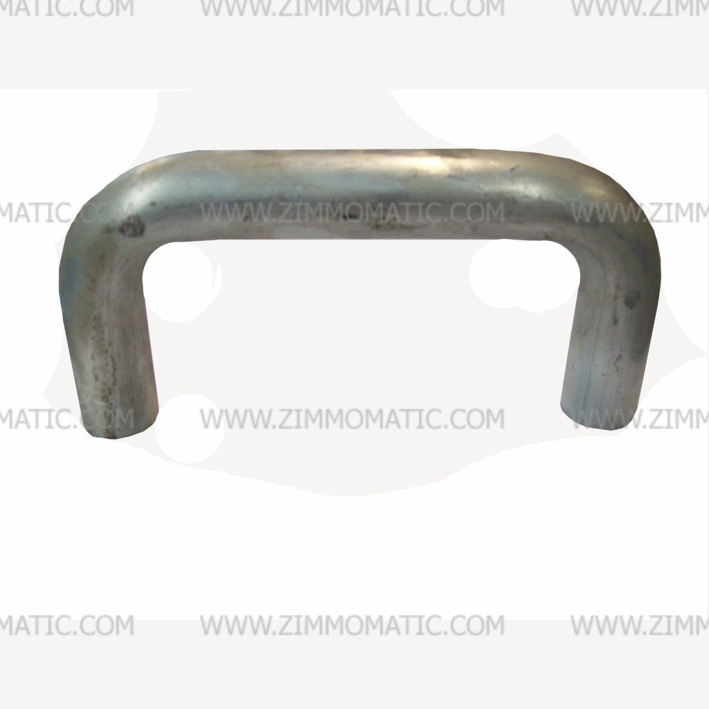 aluminum grab handle, weldable, used for front end caps on tarp systems